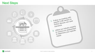 Lexmark Smart Document Capture for Banking Overview Presentation | PPT