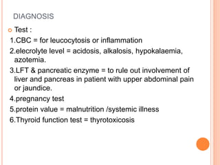 Nausea and vomiting | PPTX