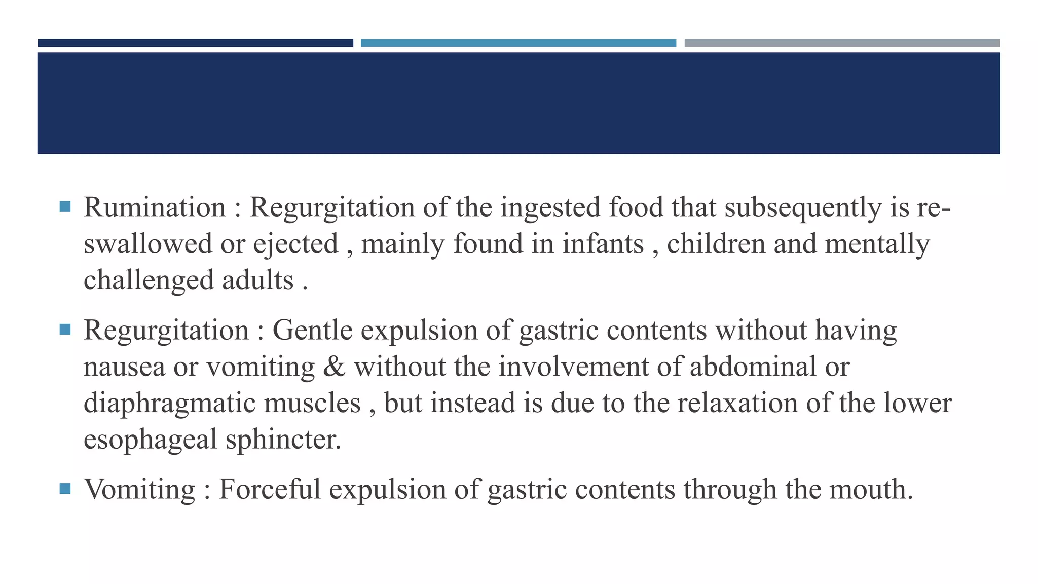 Physiology of Nausea and vomiting , PONV, guidelines and management | PPTX
