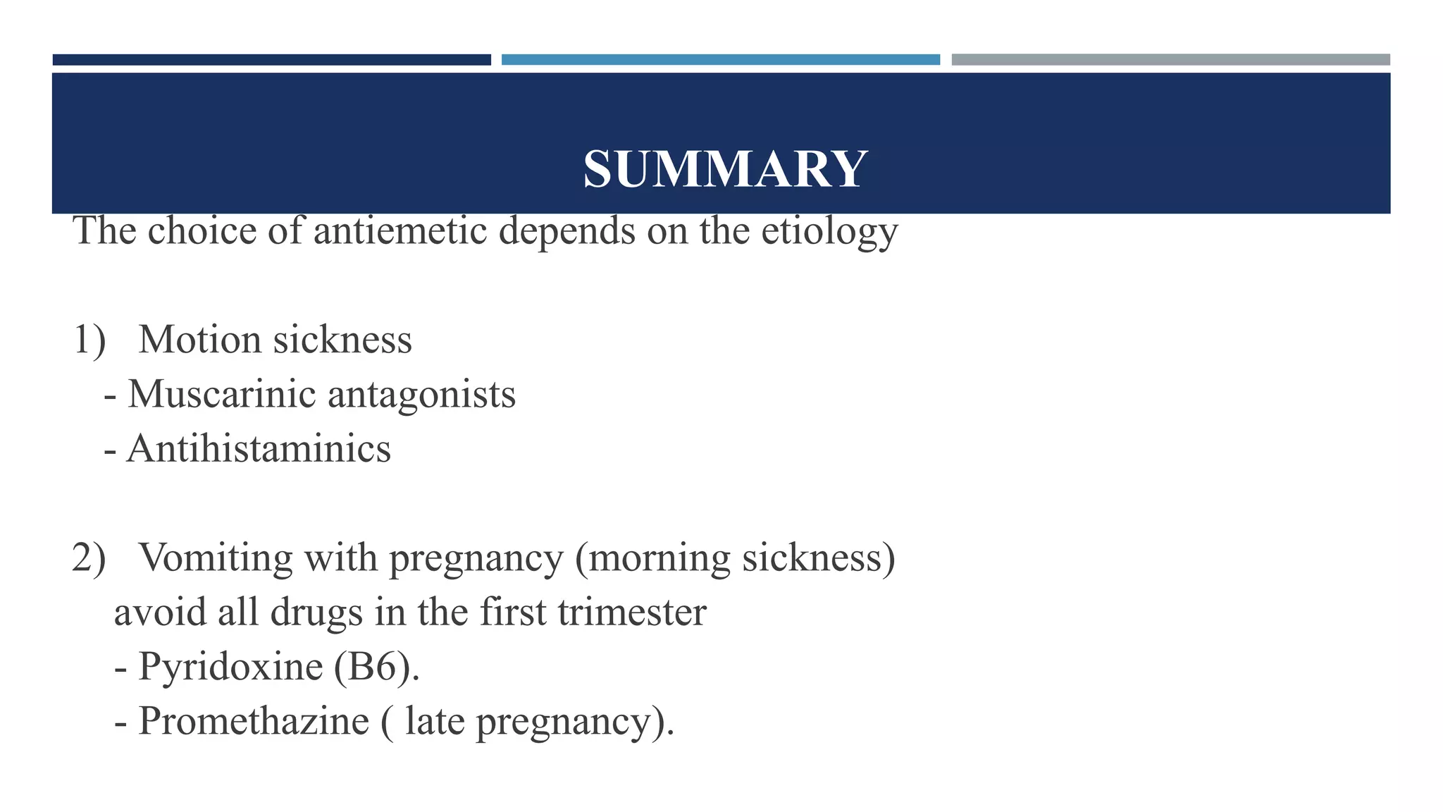 Physiology of Nausea and vomiting , PONV, guidelines and management | PPTX