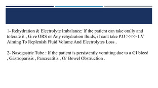 Physiology of Nausea and vomiting , PONV, guidelines and management | PPTX