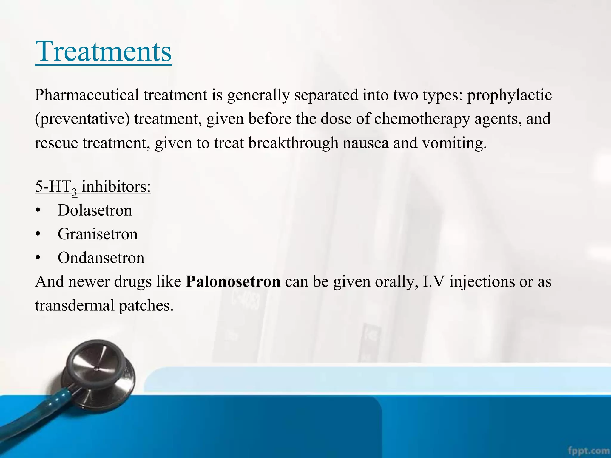 Nausea and vomiting | PPTX