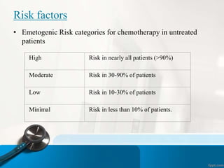 Nausea and vomiting | PPTX | Digestive Disorders | Diseases and Conditions