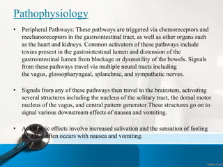 Nausea and vomiting | PPTX