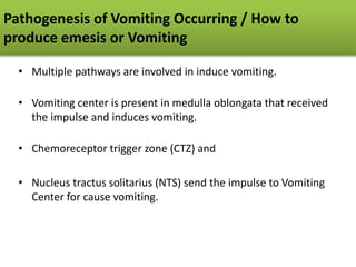 Nausea & Vomiting | PPTX