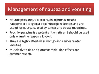 Nausea & Vomiting | PPTX