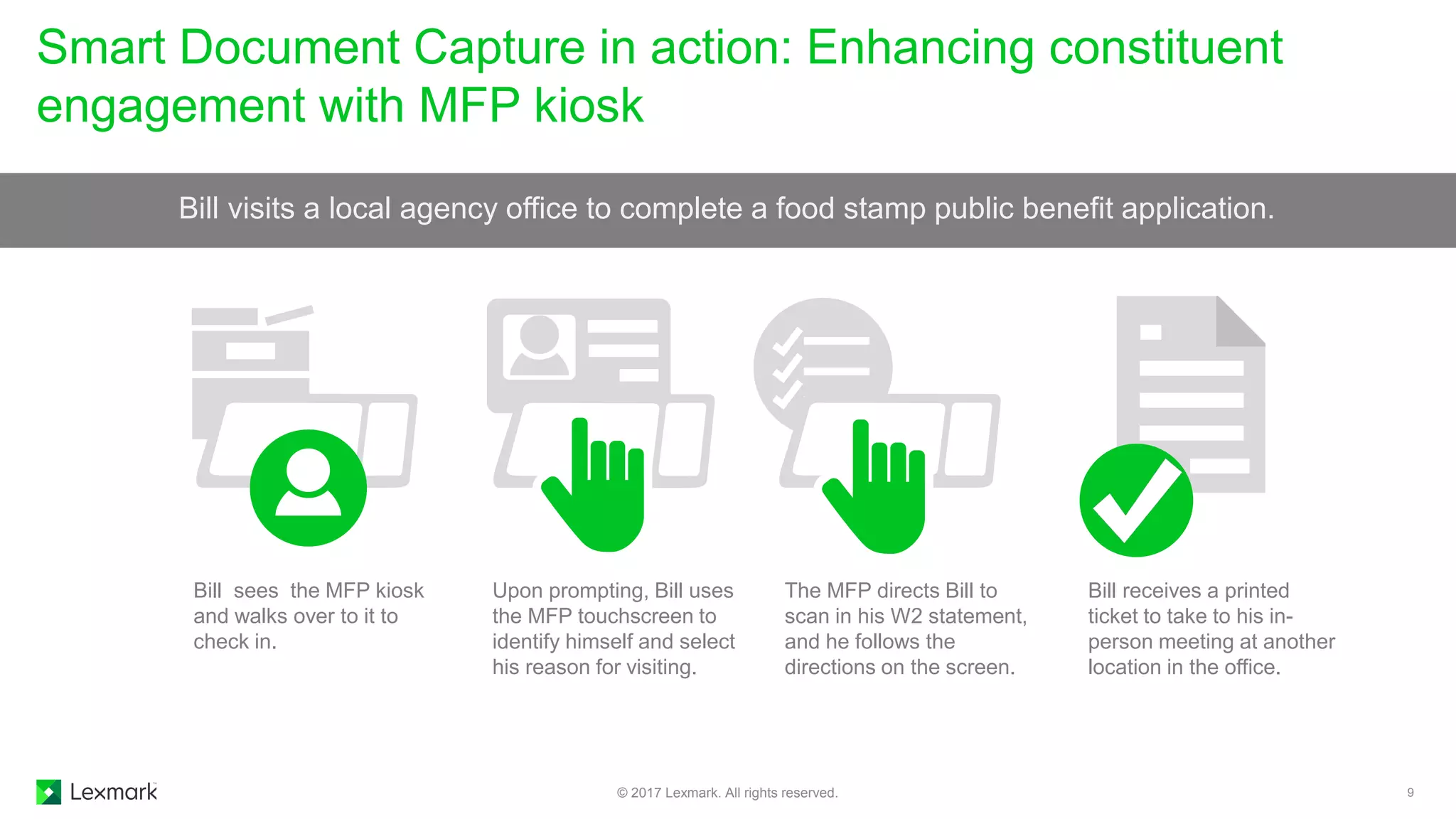 Lexmark Smart Document Capture for Government Overview Presentation | PPT