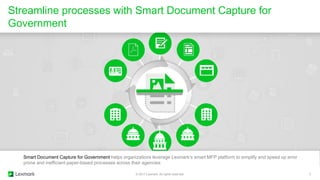 Lexmark Smart Document Capture for Government Overview Presentation | PPT