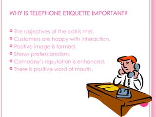 Ppt for telephonic etiquettes in corporate | PPT