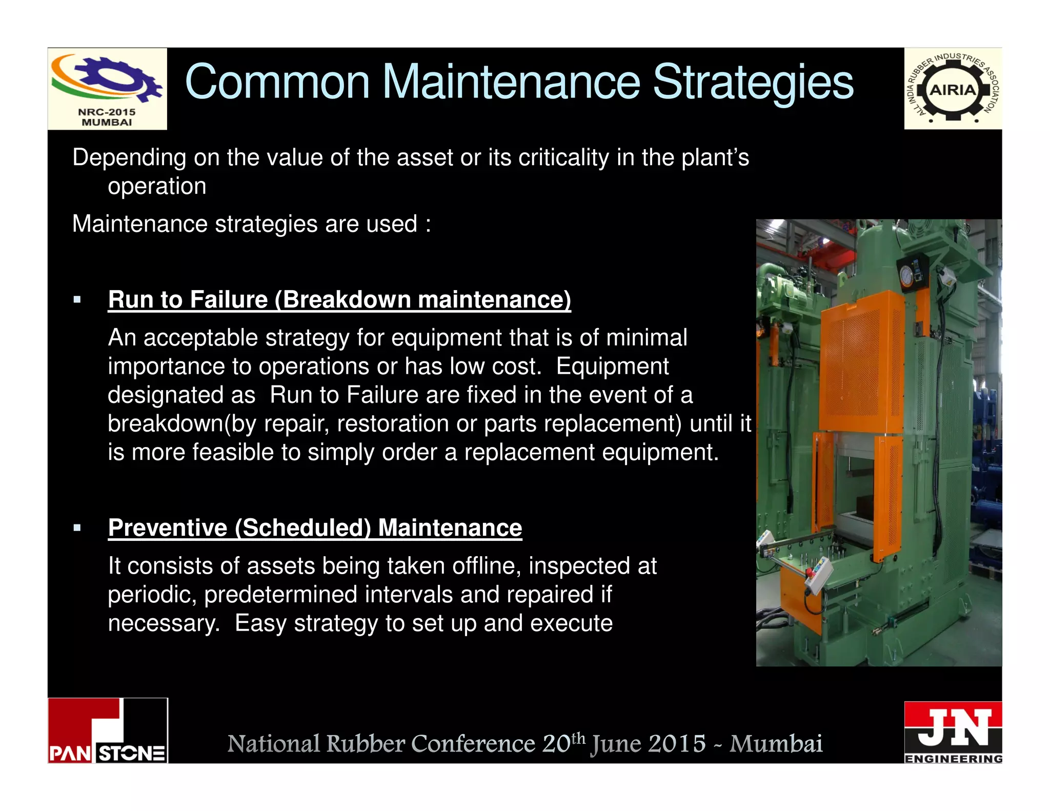 Maintenance and Asset Management | PDF