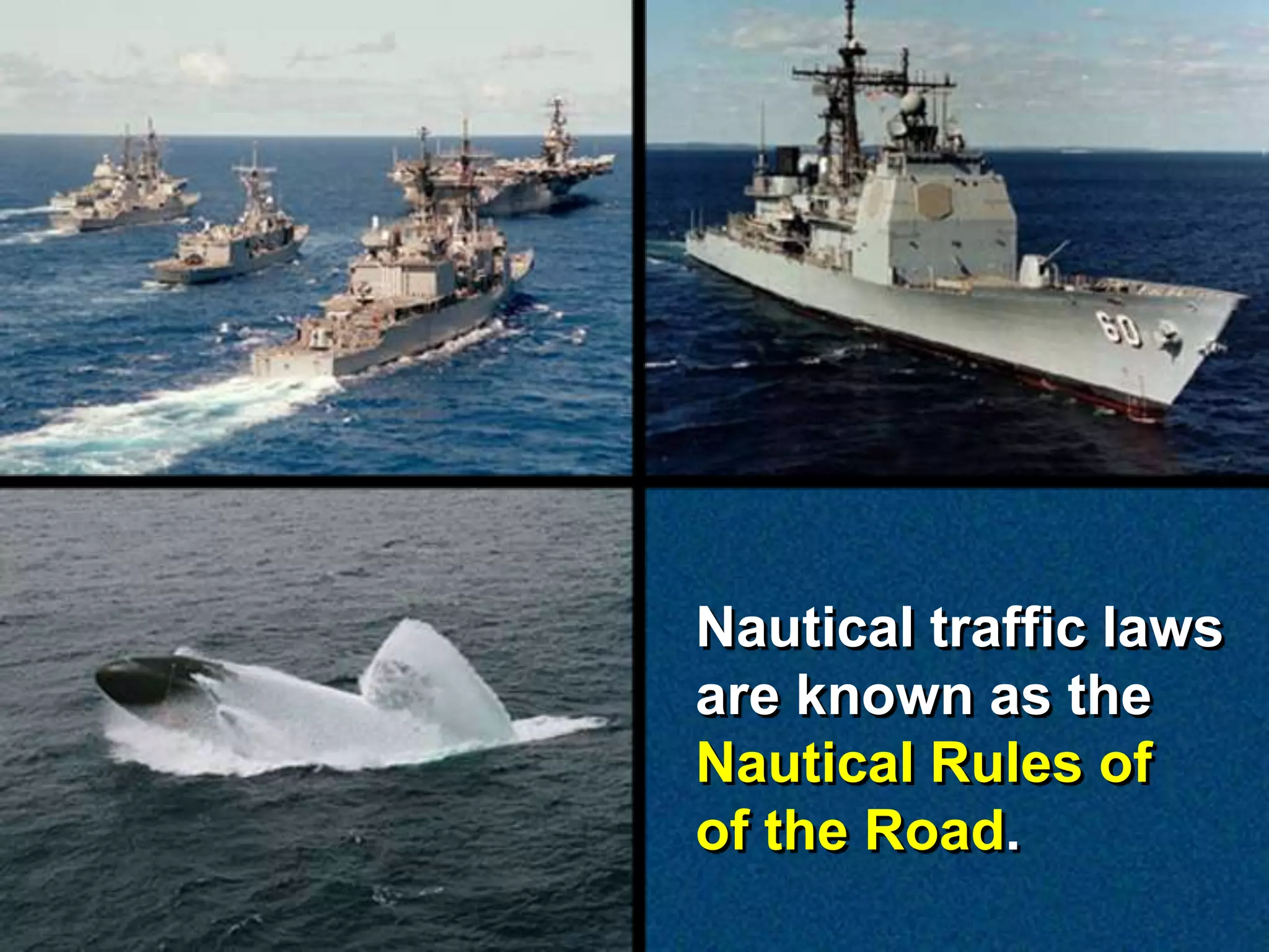 Nautical Rules of the Road | PDF