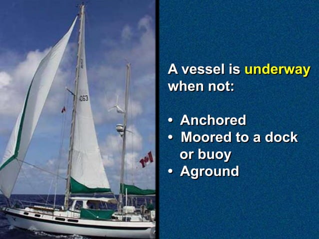 Nautical Rules of the Road | PDF