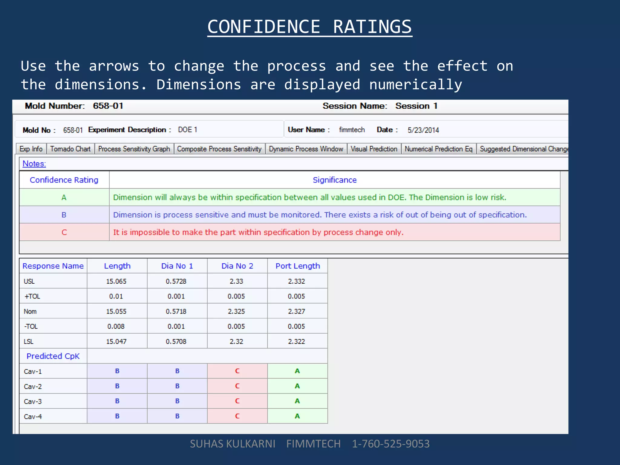 Nautilus 8 mold validation and doe software | PPTX