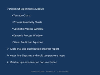 Nautilus 8 mold validation and doe software | PPTX