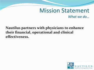 Nautilus Overview | PPT