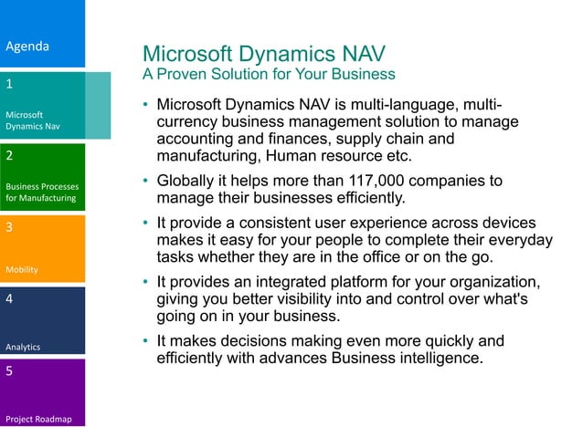 Microsoft Dynamics Navision | PPT