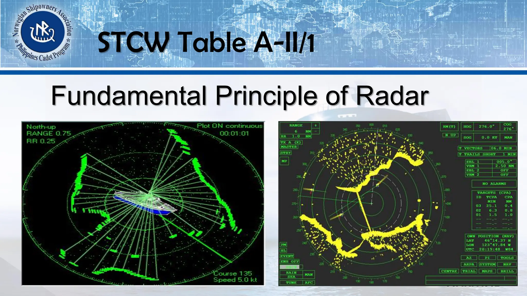 Navigation 5 about ARPA( Automatic Radar Plotting Aids ) | PDF