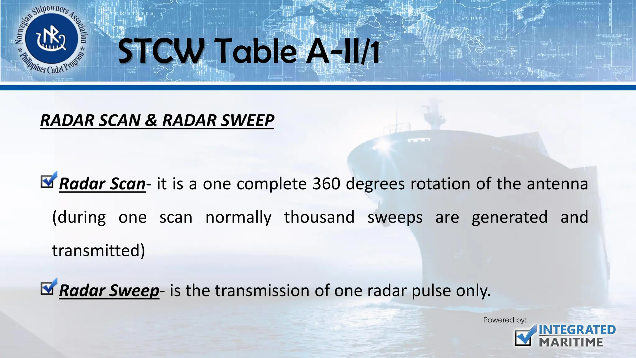 Navigation 5 about ARPA( Automatic Radar Plotting Aids ) | PDF