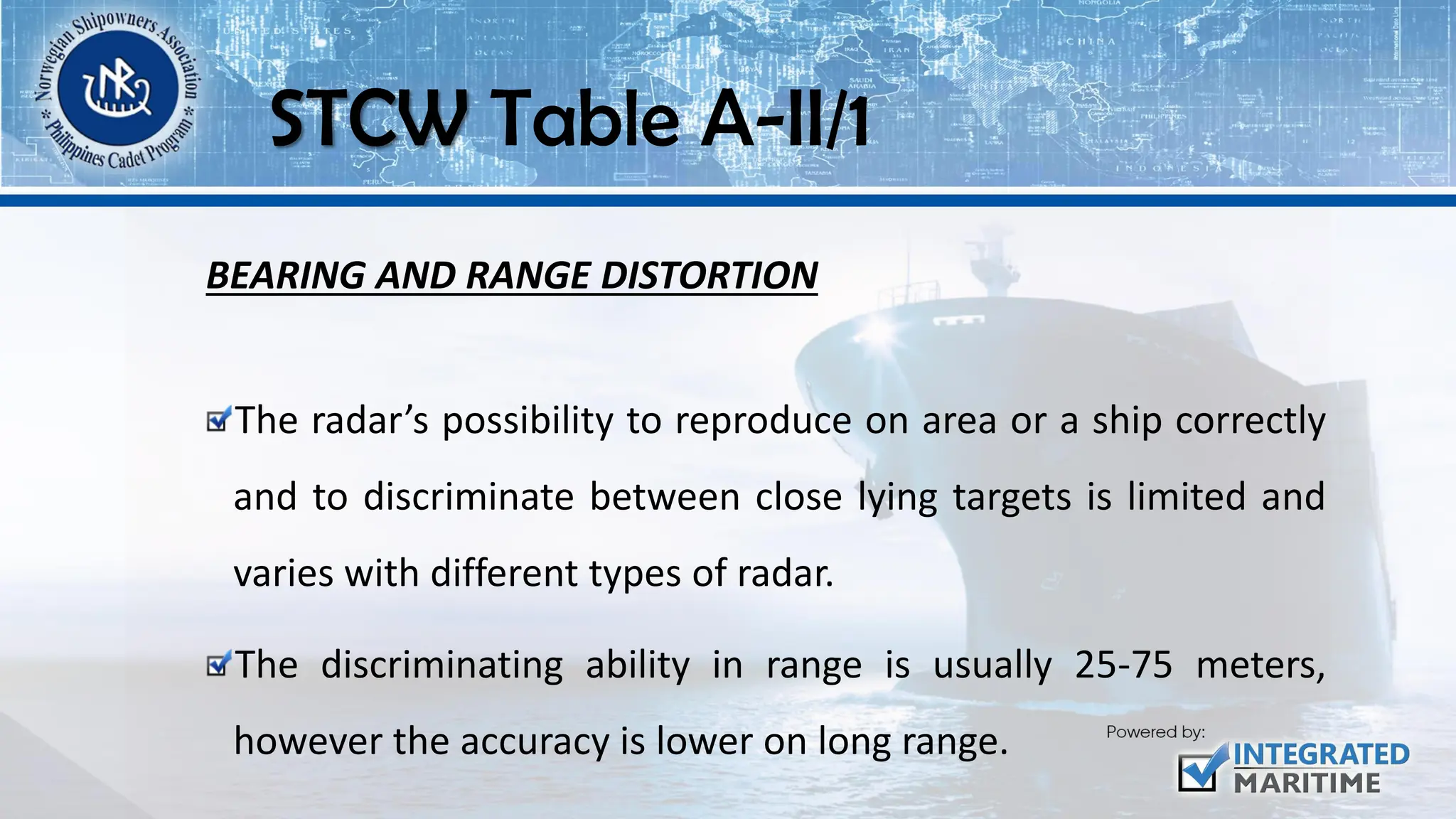 Navigation 5 about ARPA( Automatic Radar Plotting Aids ) | PDF
