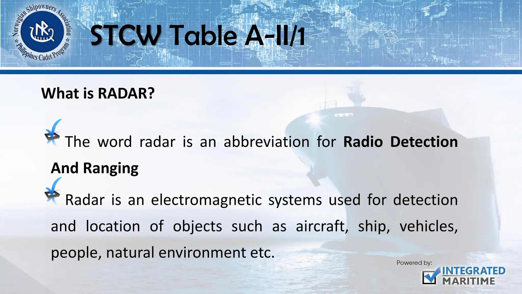 Navigation 5 about ARPA( Automatic Radar Plotting Aids ) | PDF