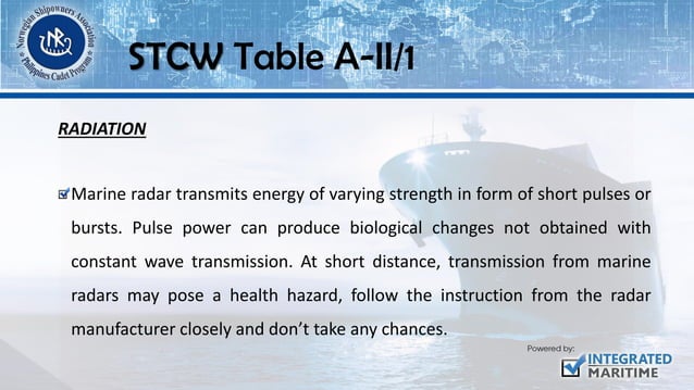 Navigation 5 about ARPA( Automatic Radar Plotting Aids ) | PDF