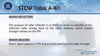 Navigation 5 about ARPA( Automatic Radar Plotting Aids ) | PDF
