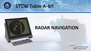 Navigation 5 about ARPA( Automatic Radar Plotting Aids ) | PDF