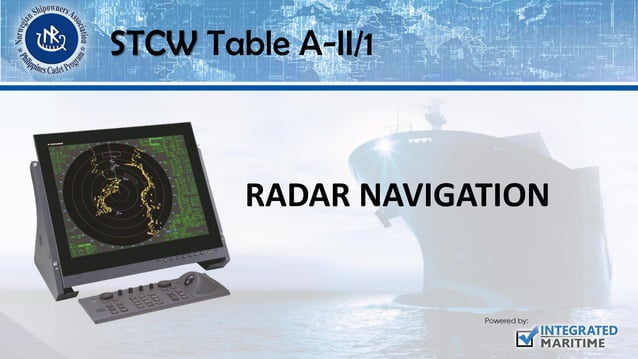 Navigation 5 about ARPA( Automatic Radar Plotting Aids ) | PDF