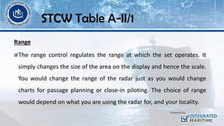 Navigation 5 about ARPA( Automatic Radar Plotting Aids ) | PDF