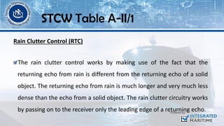 Navigation 5 about ARPA( Automatic Radar Plotting Aids ) | PDF