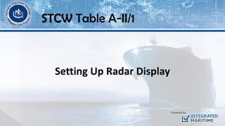 Navigation 5 about ARPA( Automatic Radar Plotting Aids ) | PDF