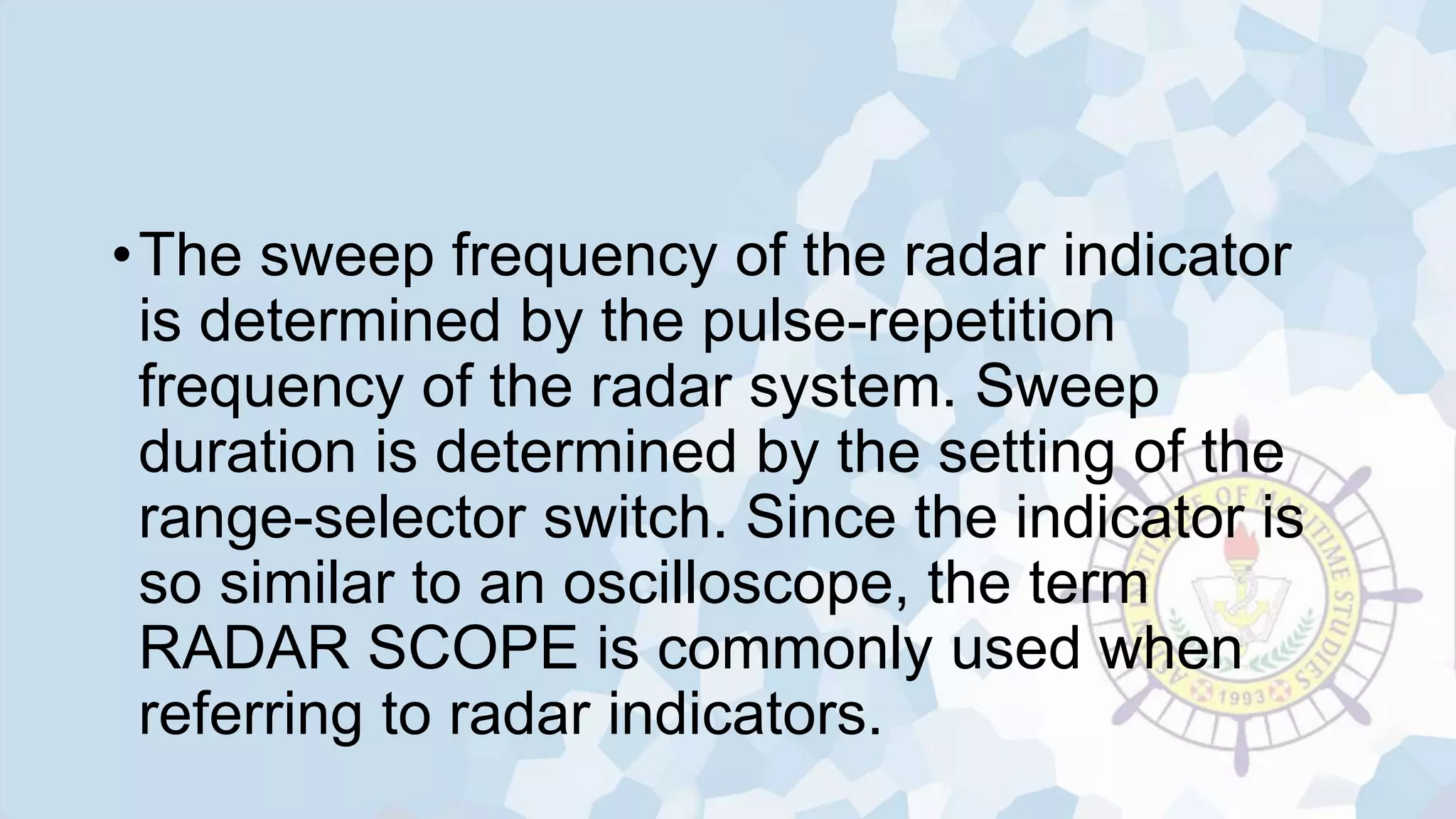 Basic radar operational principle.pptx