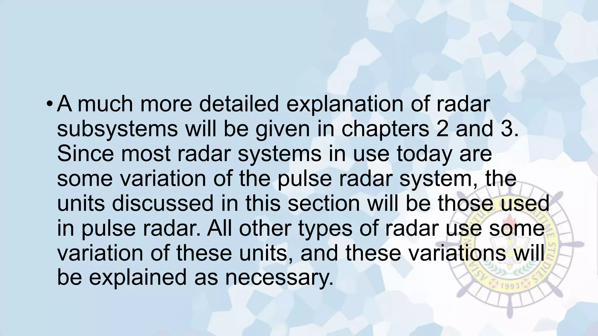 Basic radar operational principle.pptx