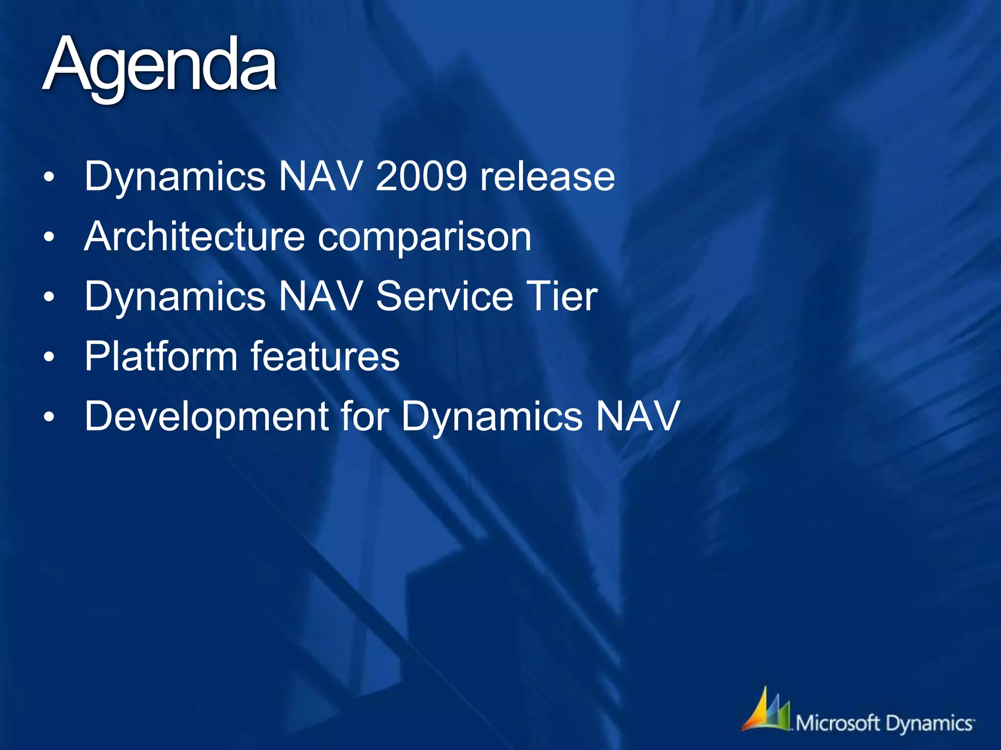 Nav2009 architecture overview | PPTX