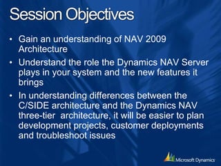 Nav2009 architecture overview | PPTX