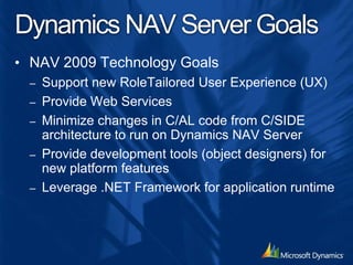 Nav2009 architecture overview | PPTX