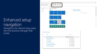 Microsoft Dynamics NAV 2017 - Simplified setup | PPTX