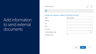 Microsoft Dynamics NAV 2017 - Simplified setup | PPTX