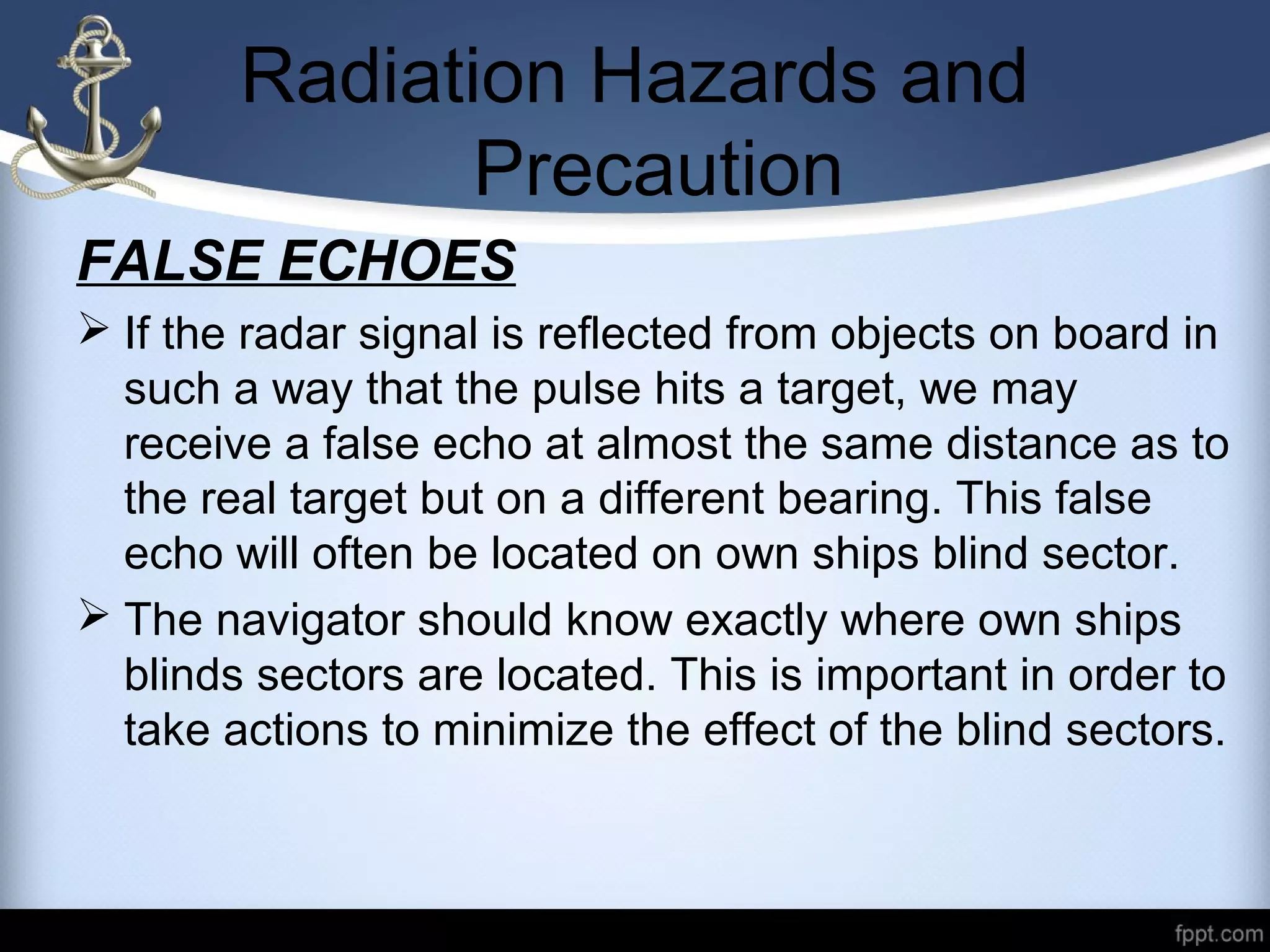 Nav 6 RADAR ARPA | PPT