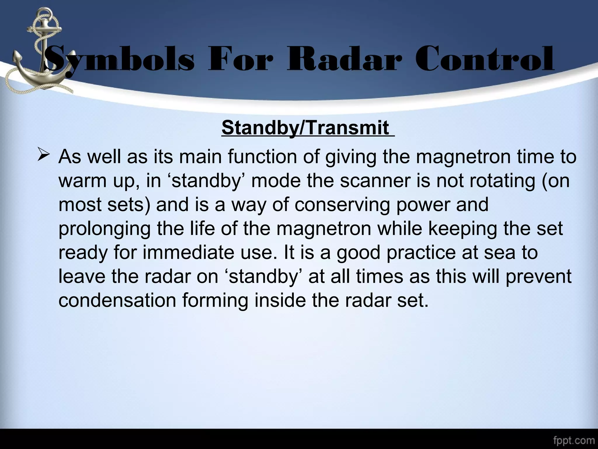 Nav 6 RADAR ARPA | PPT