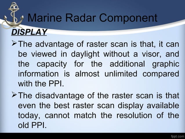 Nav 6 RADAR ARPA | PPT | Physics | Science