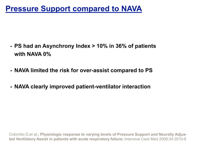 Getinge ventilation strategy using nava ventilation | PDF | Lung and Respiratory Health ...