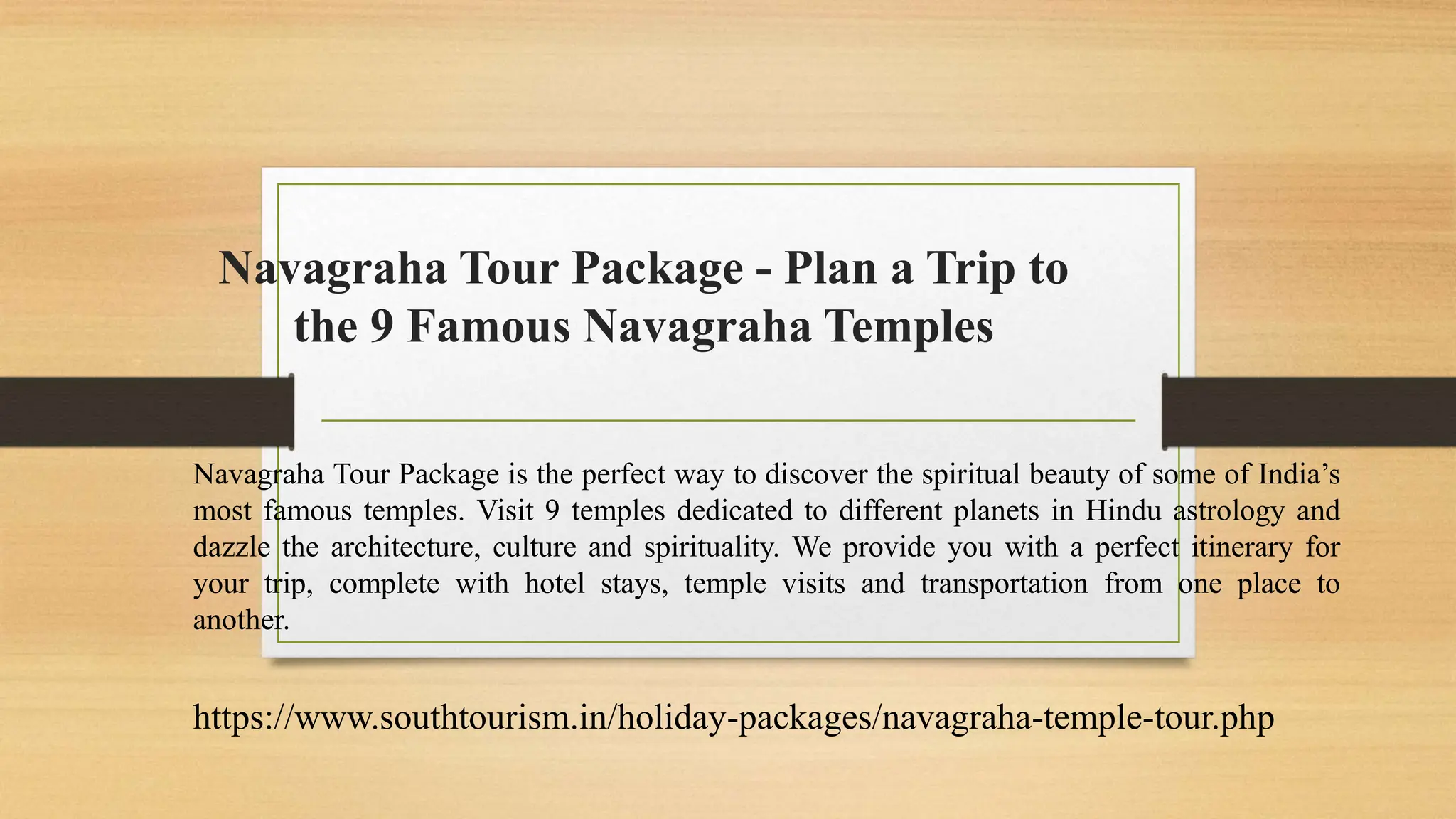 Navagraha Tour Package - Plan a Trip to.pptx