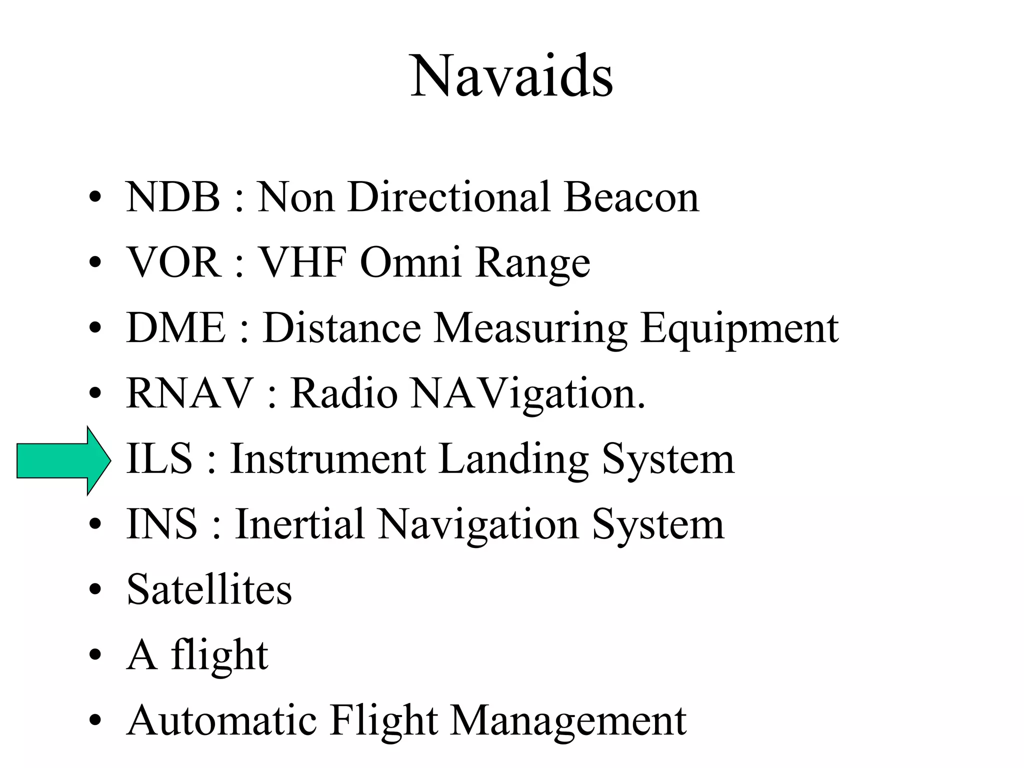 Navaids | PPT