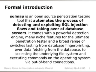 sqlmap - why (not how) it works? | PDF