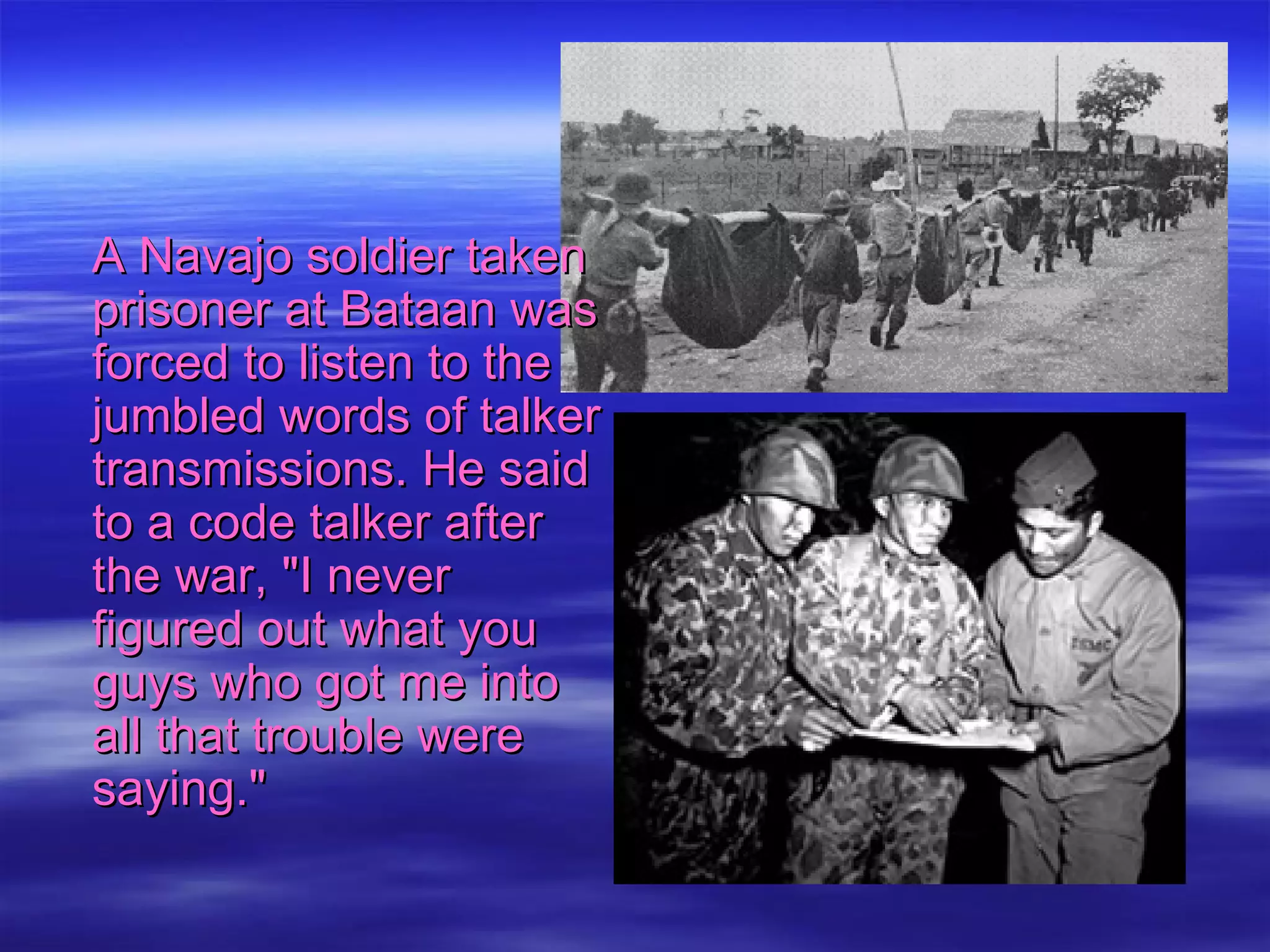 Navajo Code Talkers | PPT