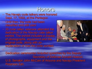Navajo Code Talkers | PPT