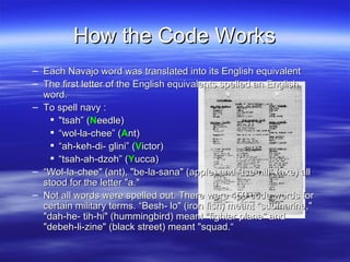 Navajo Code Talkers | PPT