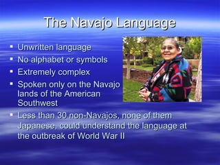 Navajo Code Talkers | PPT