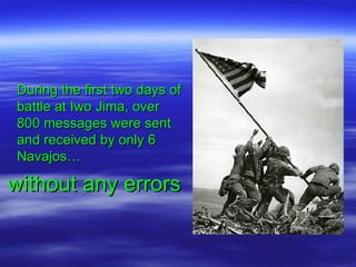 Navajo Code Talkers | PPT